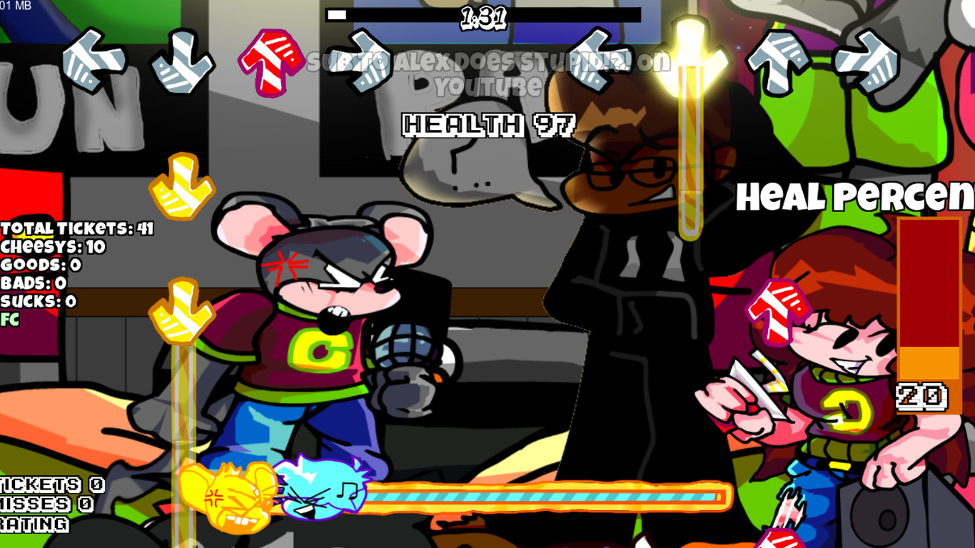 [SENSITIVE CONTENT] FNF: Charle's Funkin's Cheese (V2) Chuck E. Cheese ...