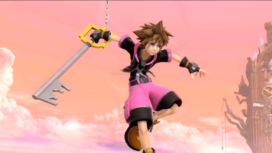 Light Pink Sora Mod for Super Smash Bros. Ultimate | SSBU Mods