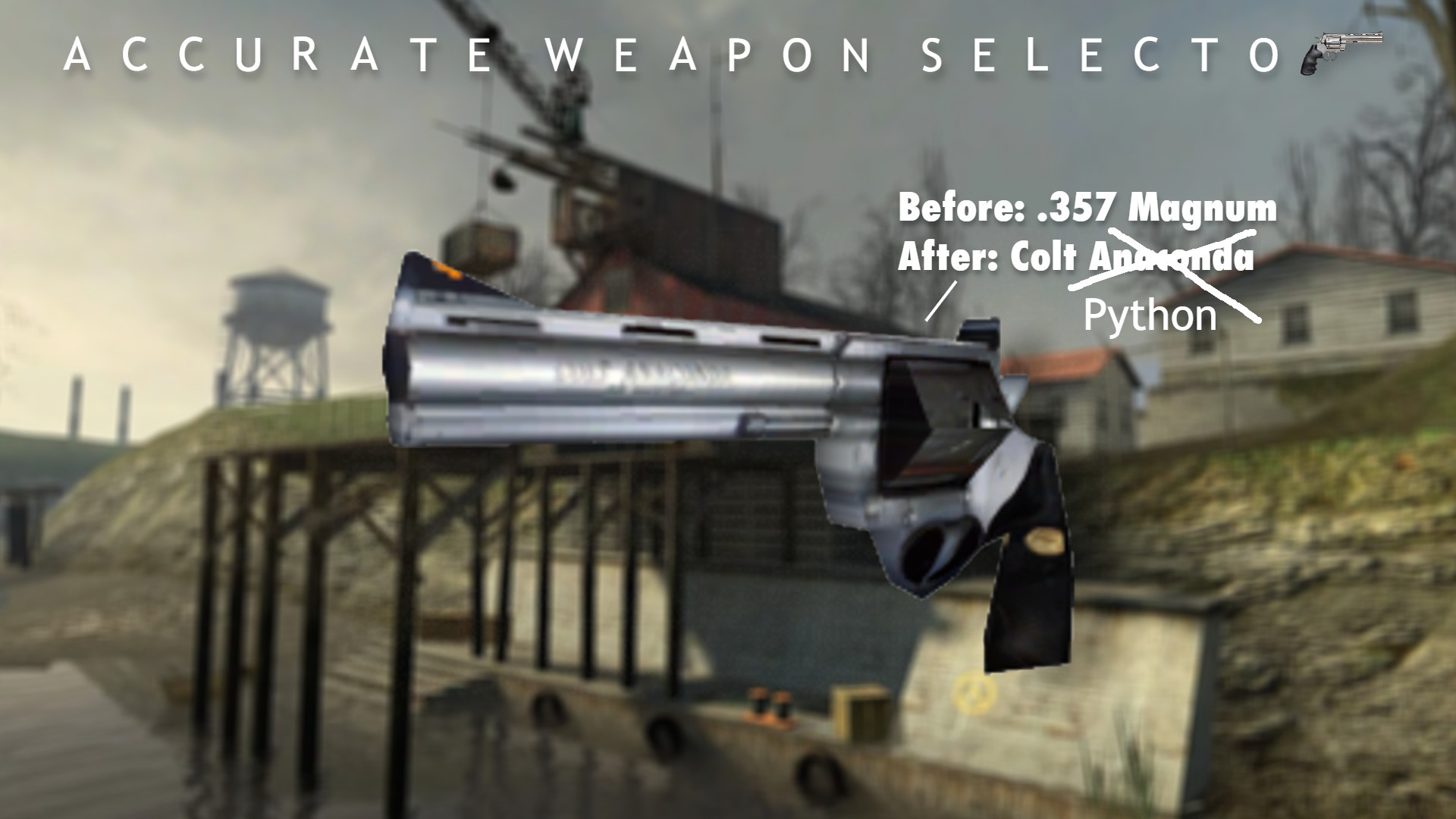 Accurate Weapon Selector: Revised [Half-Life 2] [Mods]