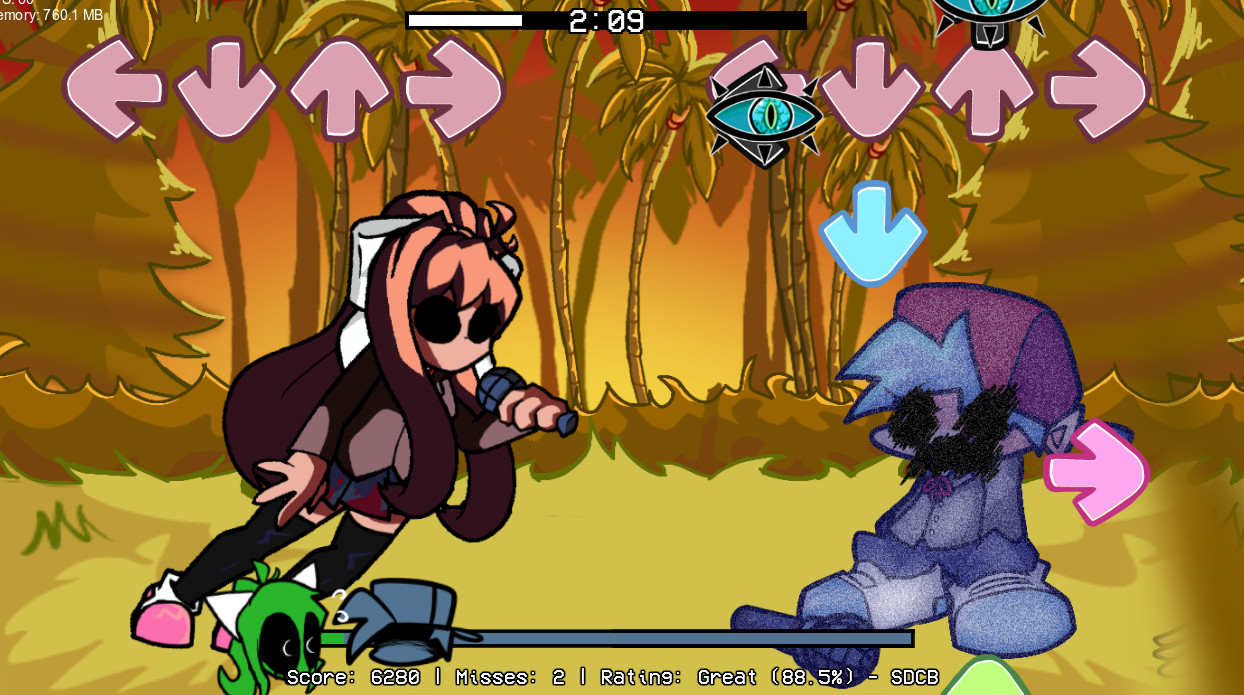 Monika.exe V2 - Encore! Fanmade Mod for Friday Night Funkin' | FNF Mods