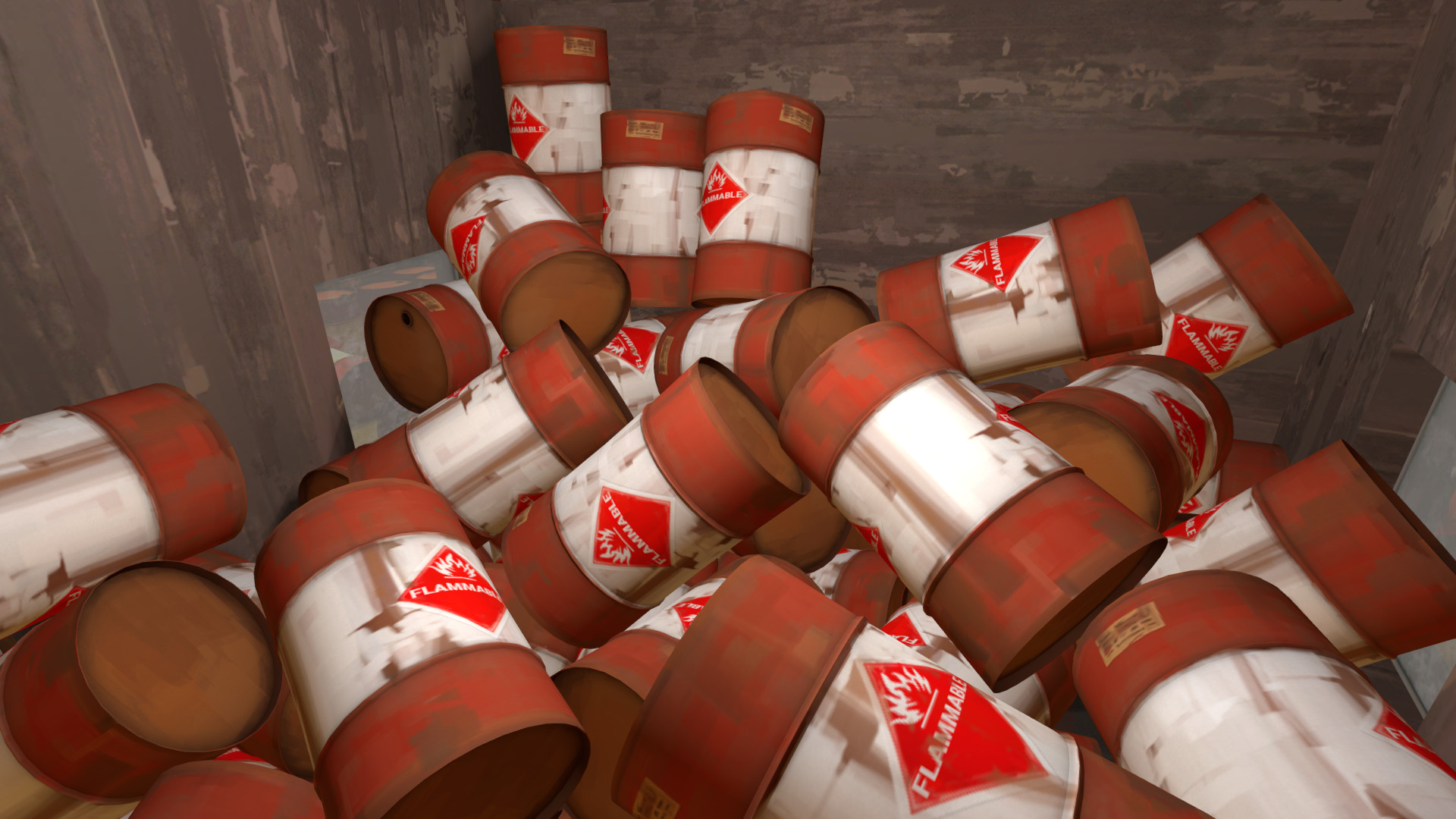 Reskinned HL2 Explosive Barrels Mod for Team Fortress 2 | TF2 Mods