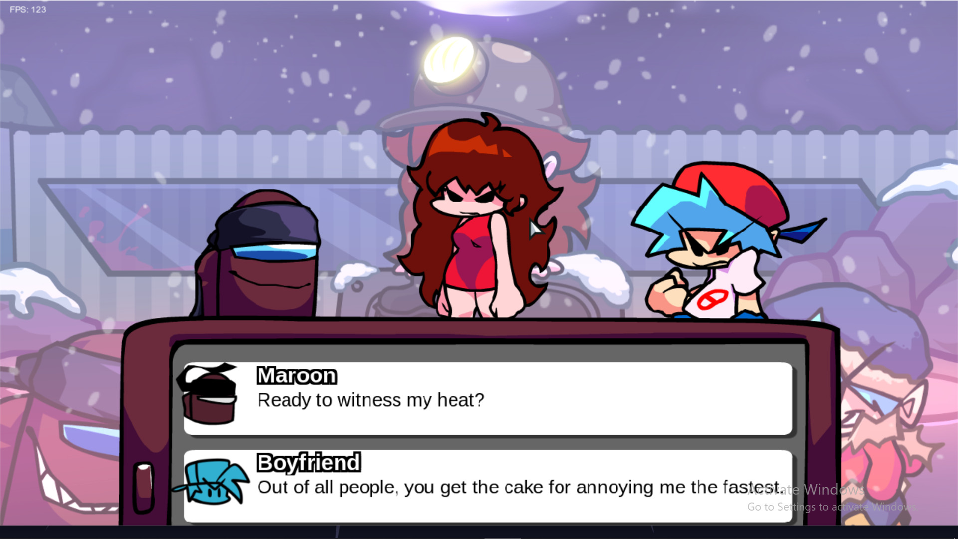 VS Impostor V4 but the Dialogue is serious Mod for Friday Night Funkin ...