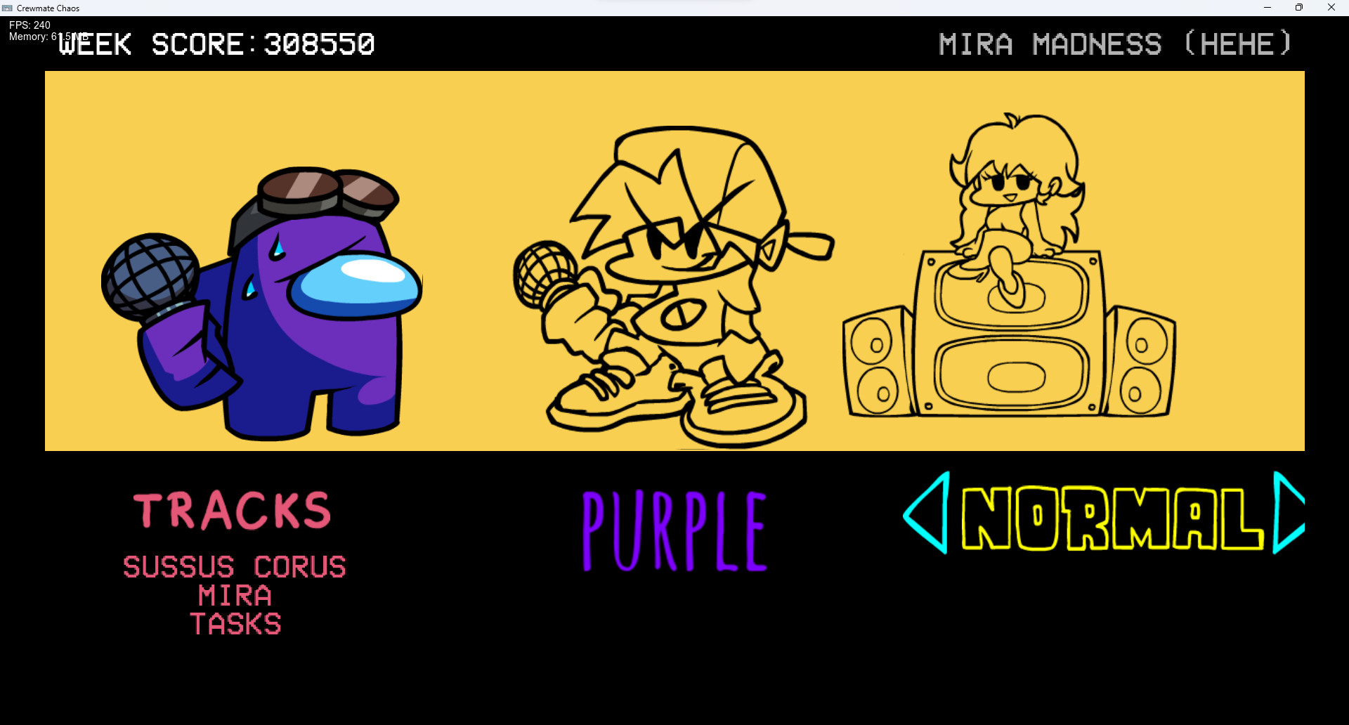 FNF: CREWMATE CHAOS (V2 COMING SOON) [Friday Night Funkin'] [Mods]