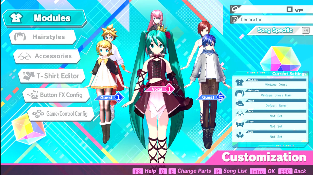 Fitness/ Floating PDX/ Walking Module Preview Mod for Hatsune Miku: Project DIVA Mega Mix+ ...