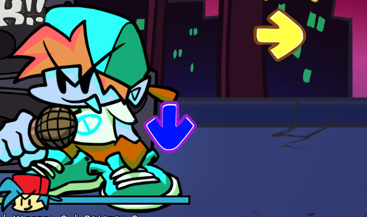 Some random BF recolor i made Mod for Friday Night Funkin' | FNF Mods