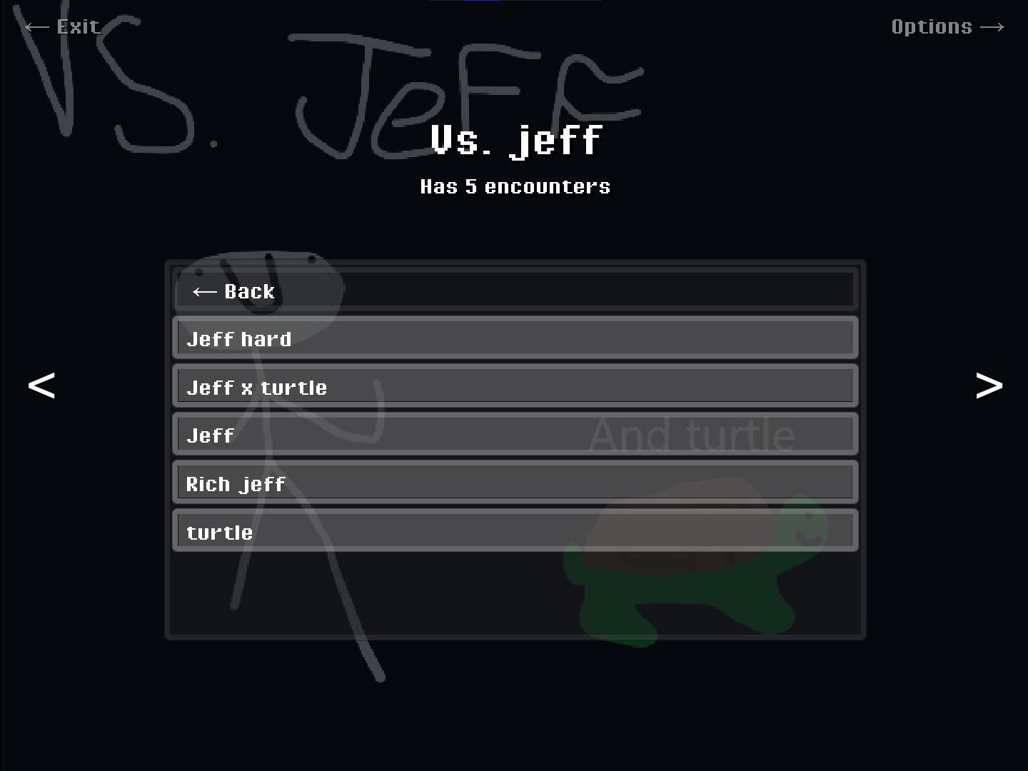 VS. JEFF [Create Your Frisk (Unitale)] [Mods]