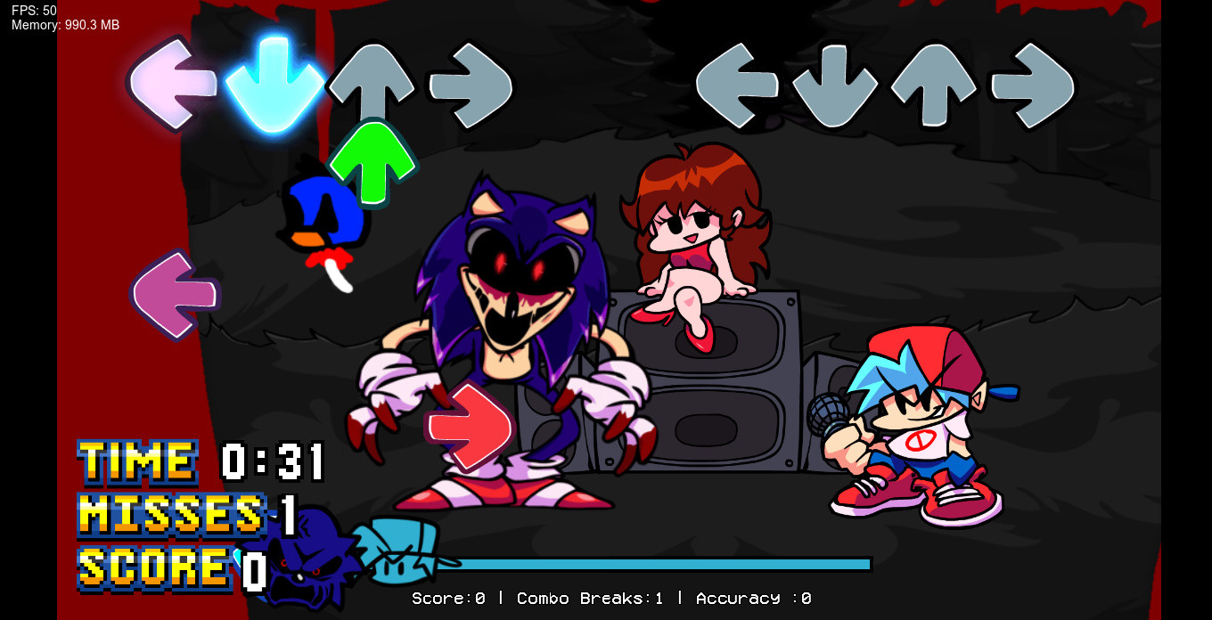 Vs Sonic.Exe The Blood Vessel DEMO 3 Mod for Friday Night Funkin' | FNF ...