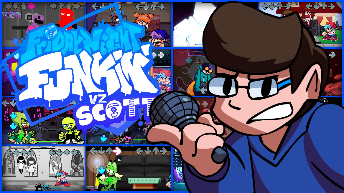 Vs Scott The Woz: Remastered Mod for Friday Night Funkin' | FNF Mods