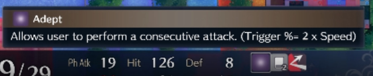 Adept skill for Sage class [Fire Emblem Engage] [Mods]