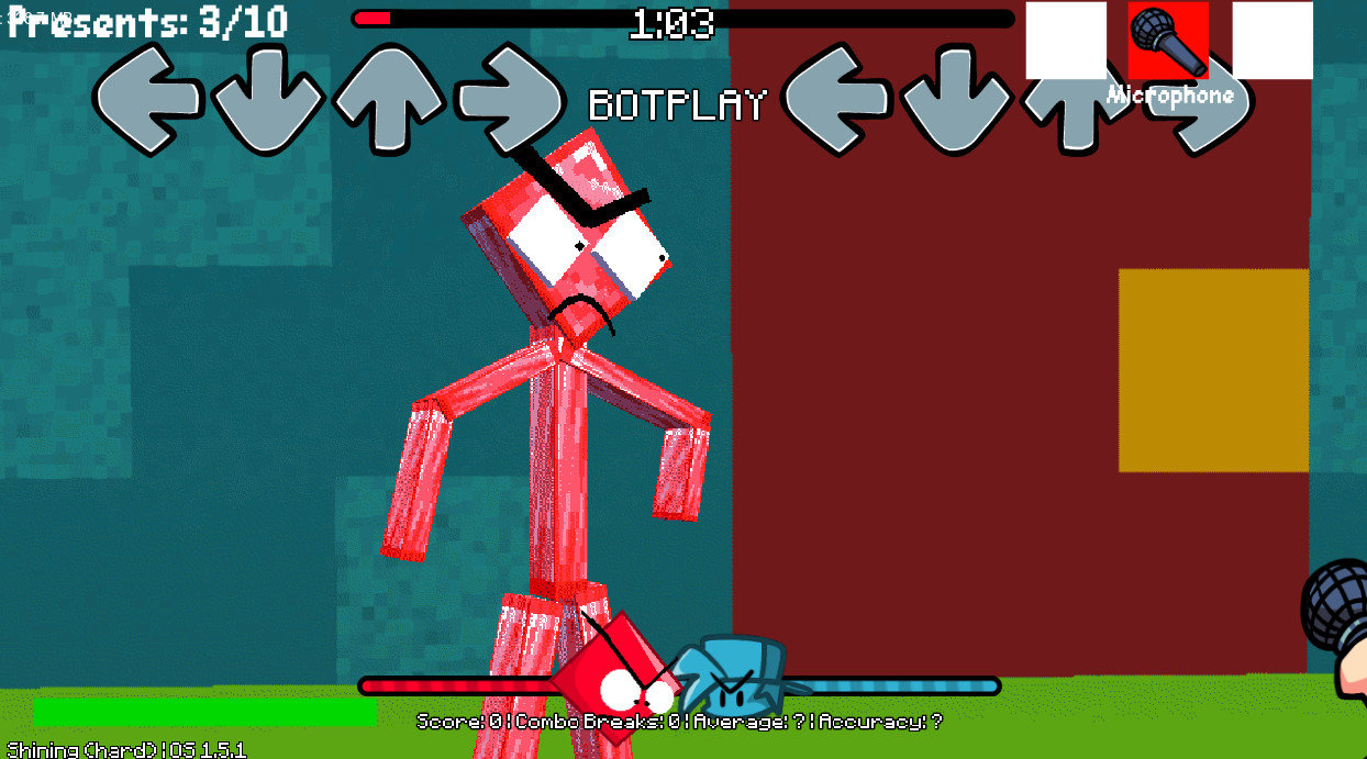 FNF Vs Dave's House In Minecraft [Friday Night Funkin'] [Mods]