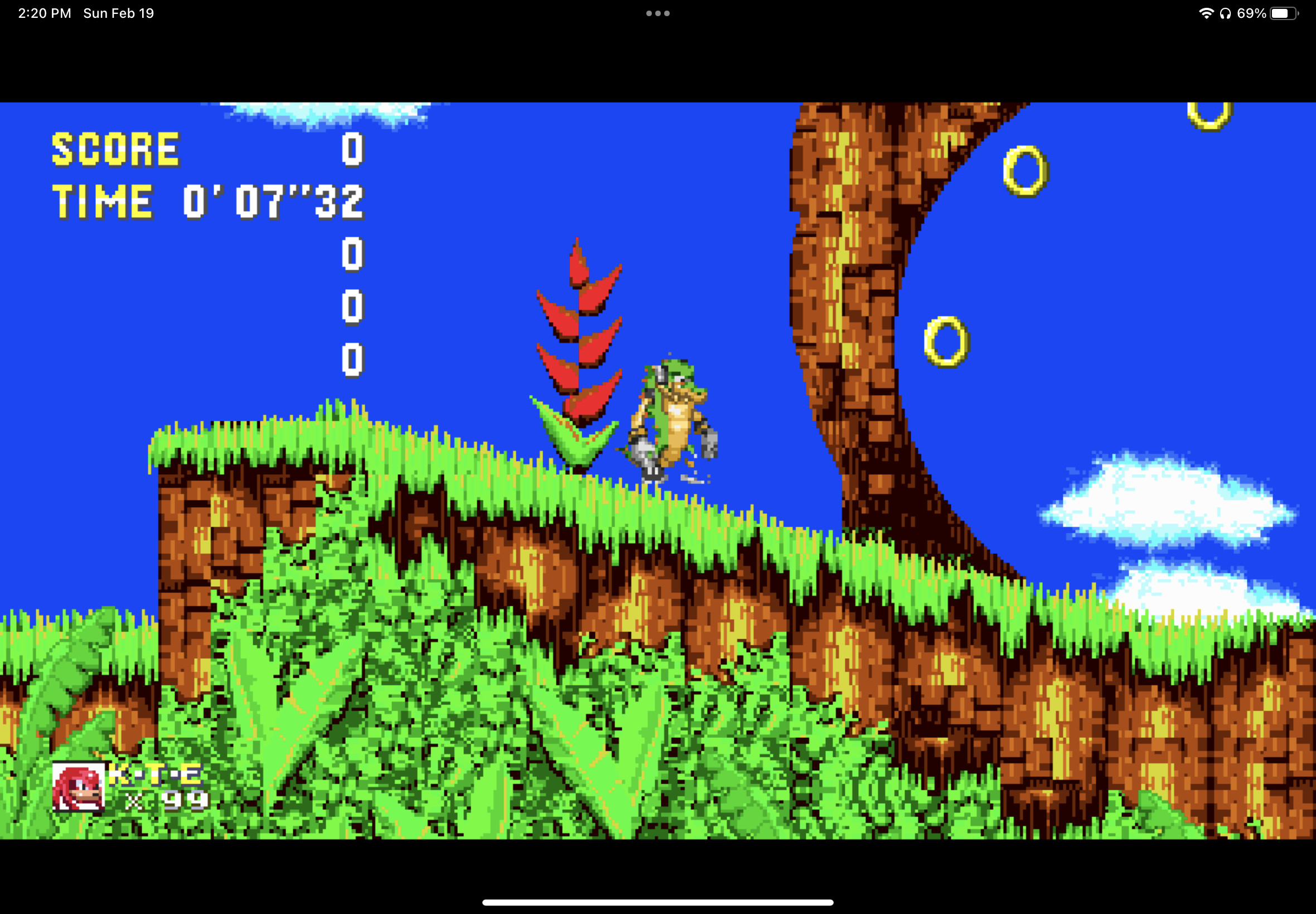 Vector over Knuckles Mod for Sonic 3 A.I.R. | S3AIR Mods