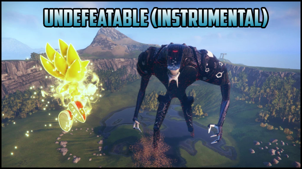 Undefeatable - Instrumental Version [Sonic Frontiers] [Mods]