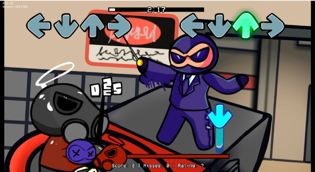 Pyro VS Spy Mod for Friday Night Funkin' | FNF Mods