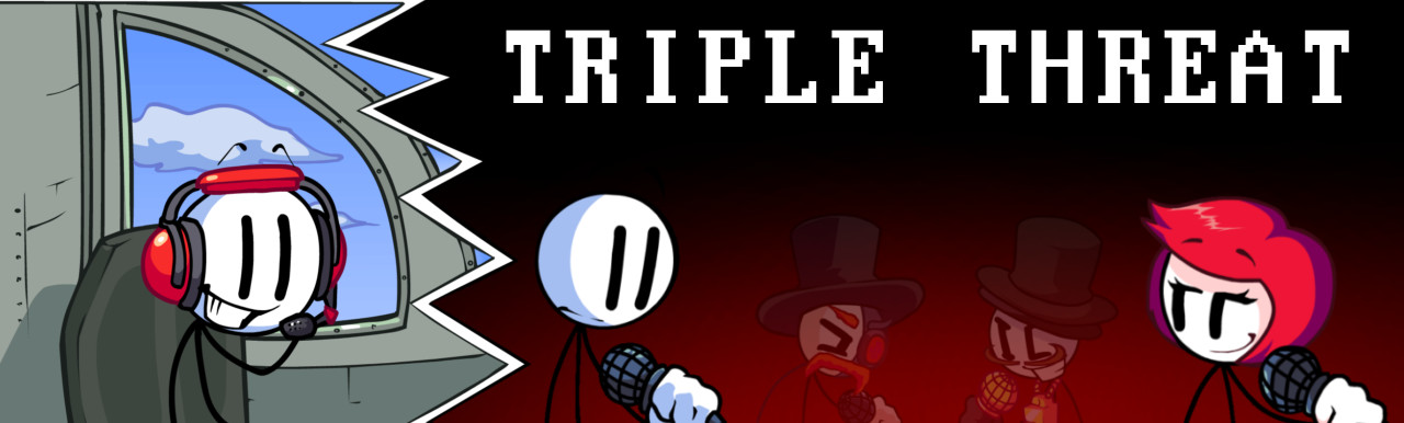TRIPLE THREAT - A Henry Stickmin T. Trouble Cover [Friday Night Funkin ...
