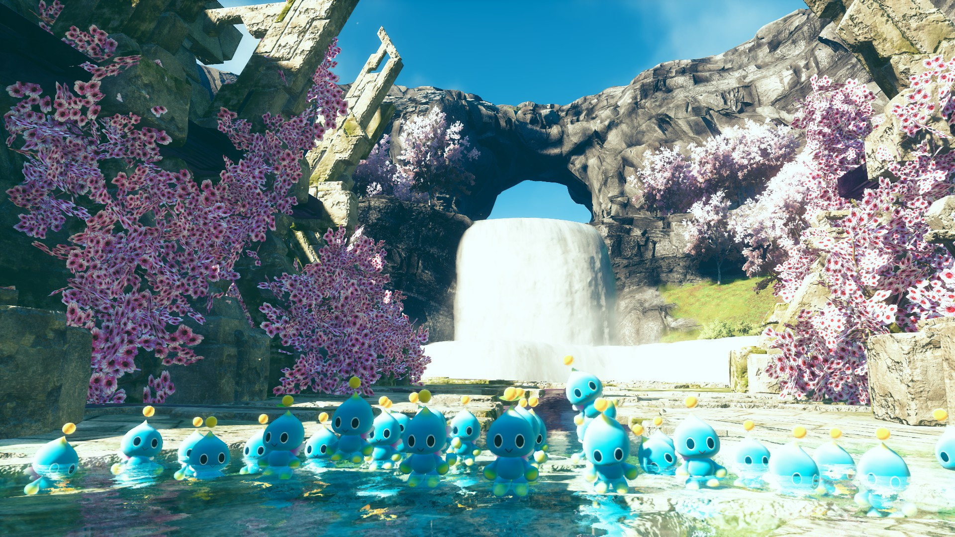 Cherry Blossom Kronos and Ouranos Mod for Sonic Frontiers | Frontiers Mods