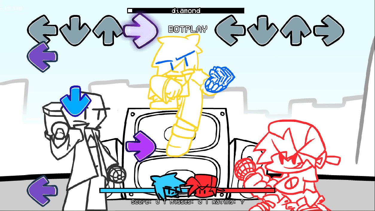 FNF | Twins of Contrasting Realities Mod for Friday Night Funkin' | FNF ...