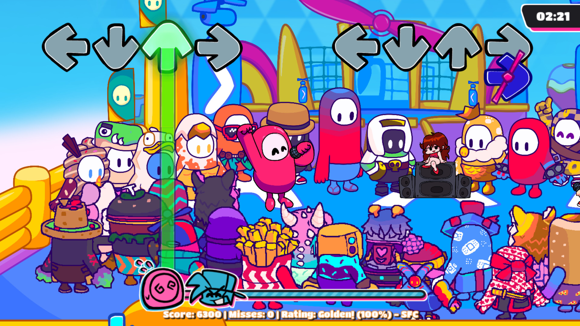 Friday Night Fallin' | Fall Guys (Cancelled Build) Mod for Friday Night ...