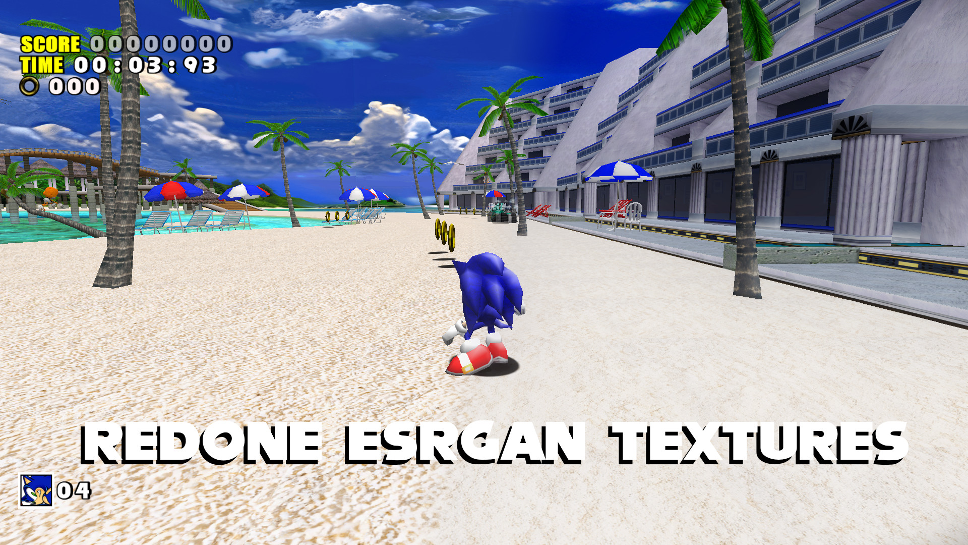 Re-Upscaled ESRGAN textures [Sonic Adventure DX] [Mods]