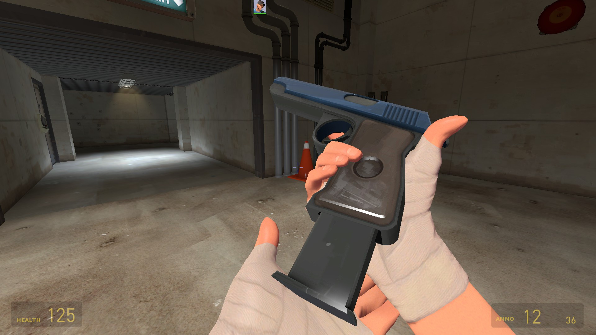 Long Pistol Team Colored Mod for Team Fortress 2 | TF2 Mods