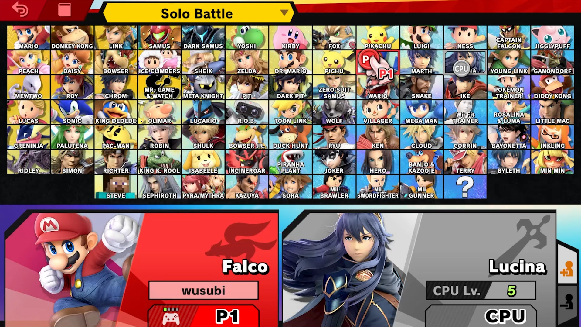Mario over Falco Mod for Super Smash Bros. Ultimate | SSBU Mods