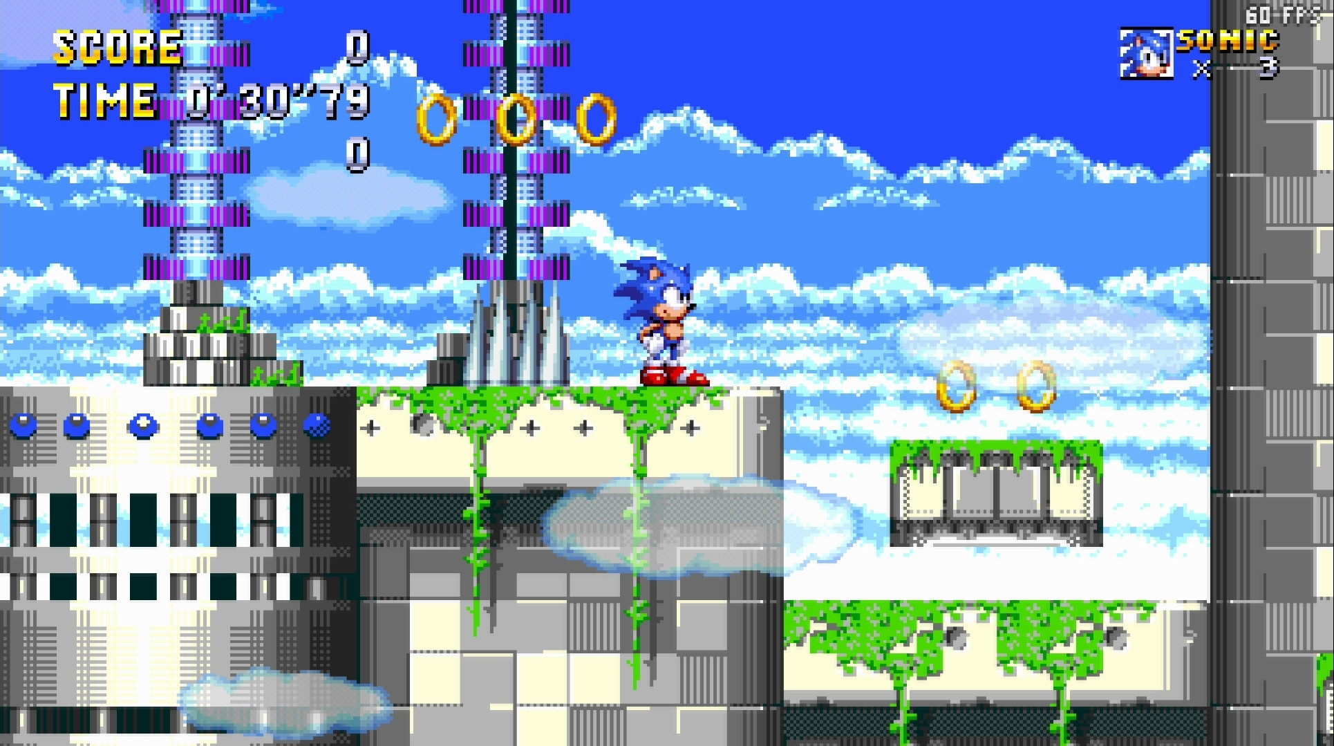 sonic origins Sky sanctuary zone (Mania) Mod for Sonic 3 A.I.R. | S3AIR ...