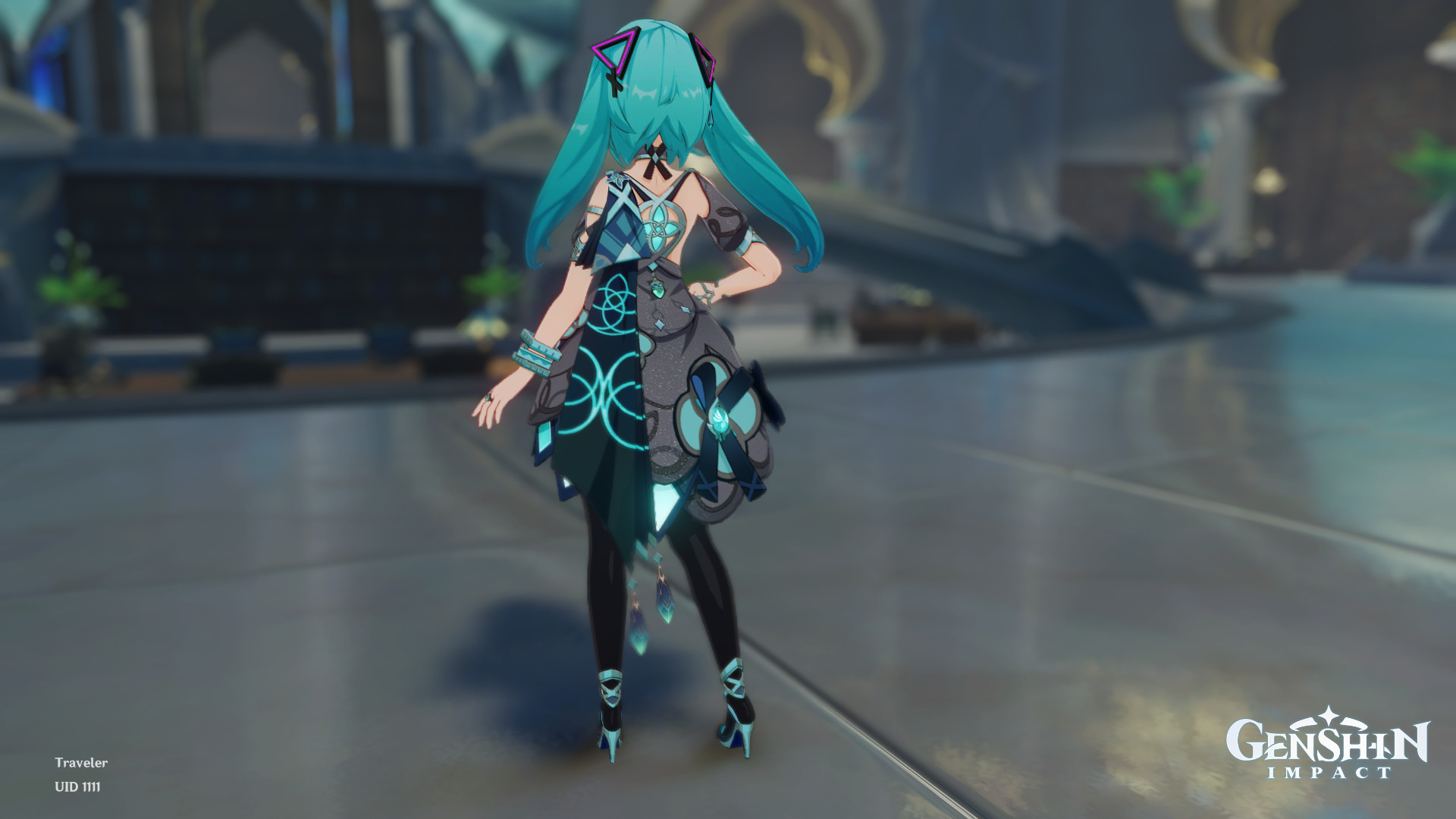 Miku Theme Faruzan Mod for Genshin Impact | GI Mods