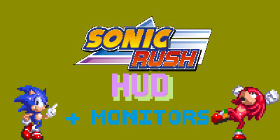 Sonic Rush HUD + Monitors [Sonic 3 A.I.R.] [Mods]