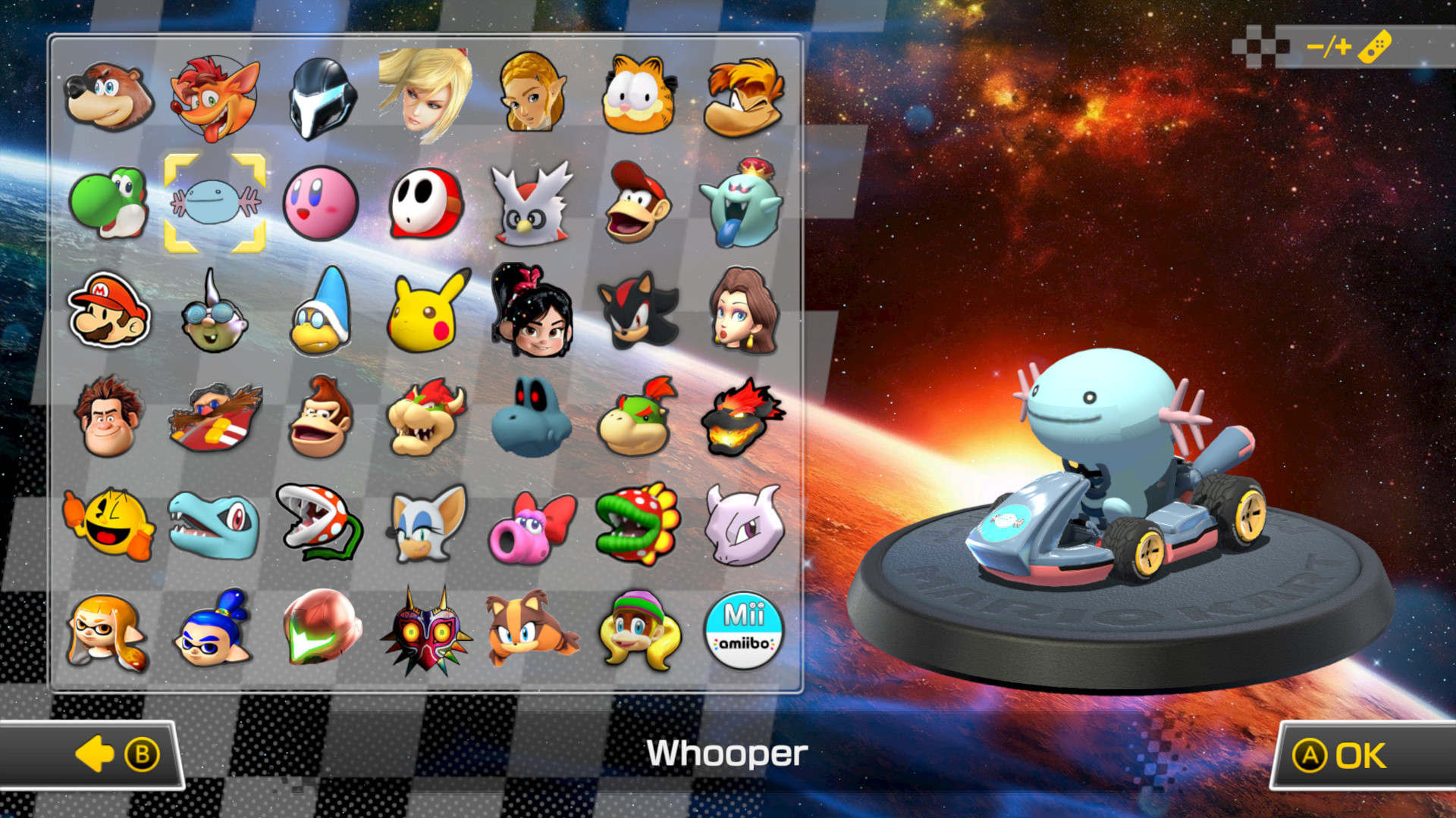 Custom Kart and Custom Glidder for Wooper mod [Mario Kart 8 Deluxe] [Mods]