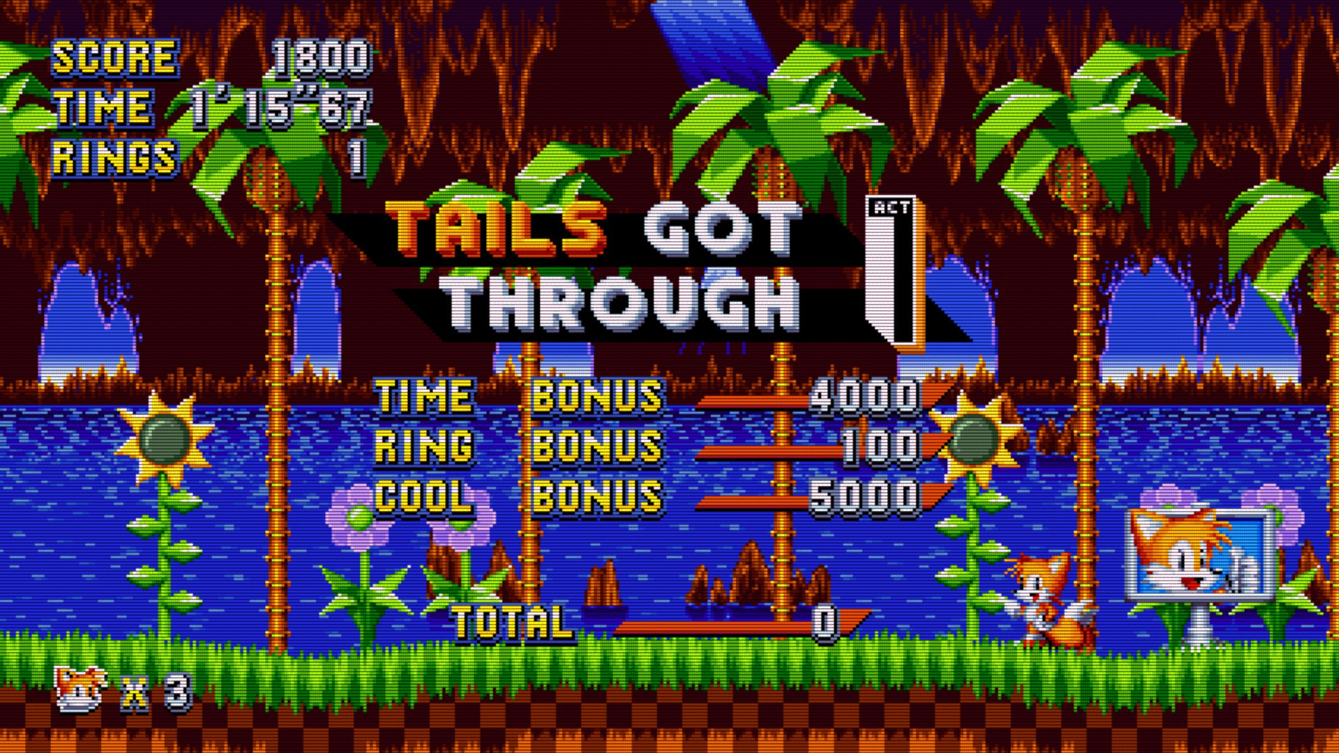 Tweaked Tails Victory Mod for Sonic Mania | SM Mods