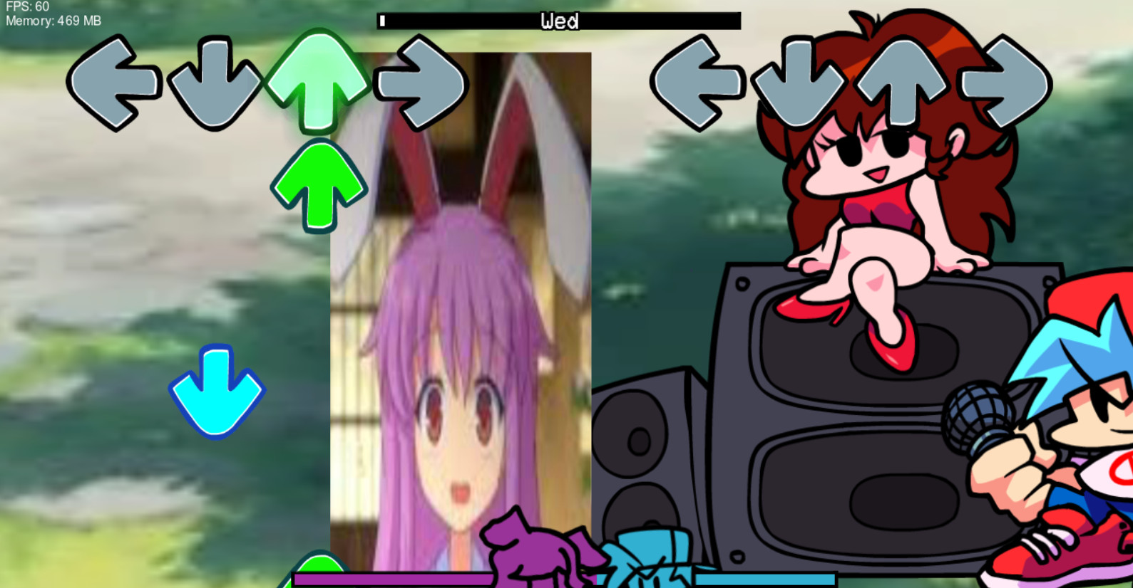 FNF: A Very Serious Touhou Mod [Friday Night Funkin'] [Mods]