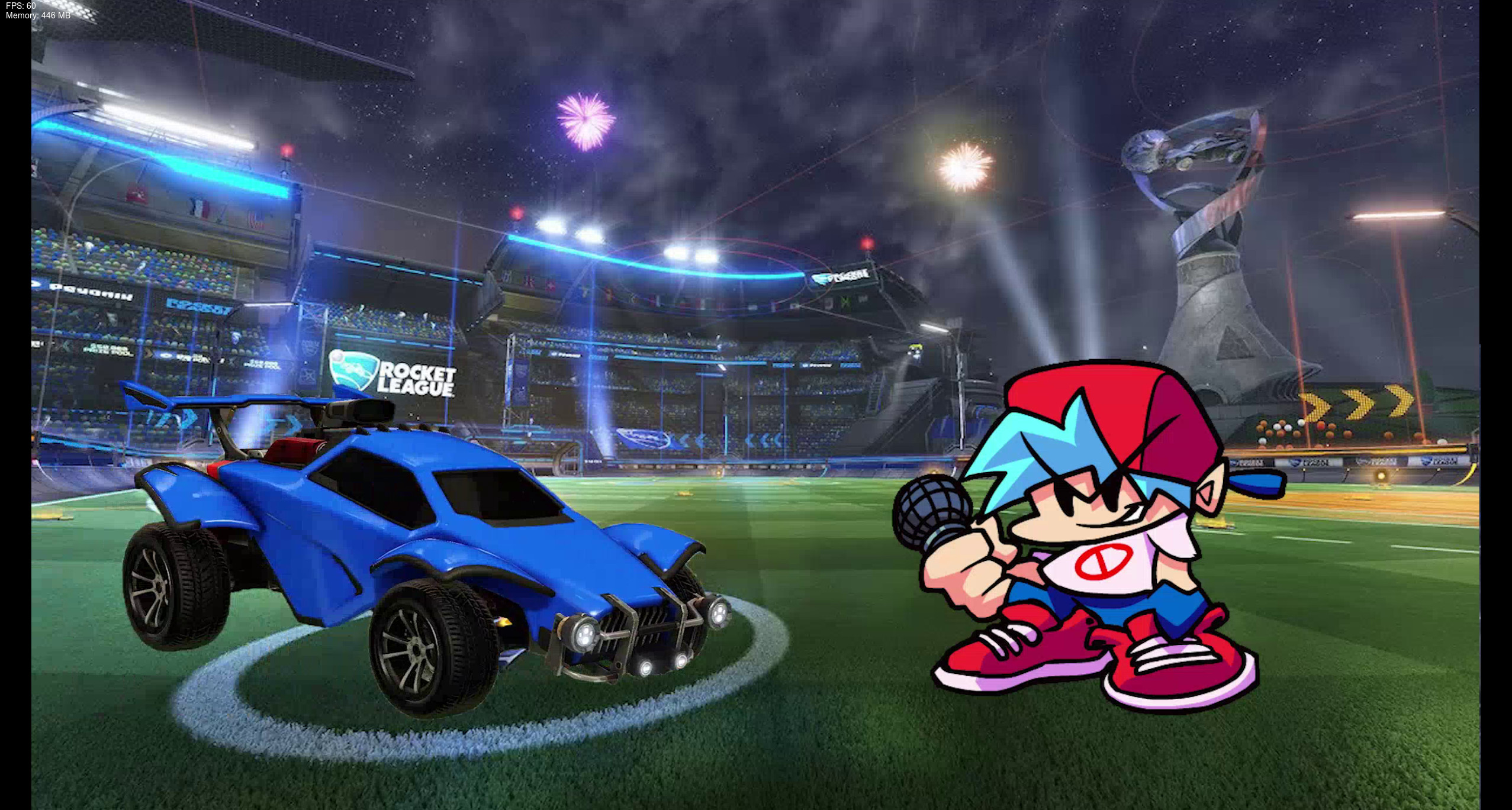 vs rocket car Mod for Friday Night Funkin' | FNF Mods