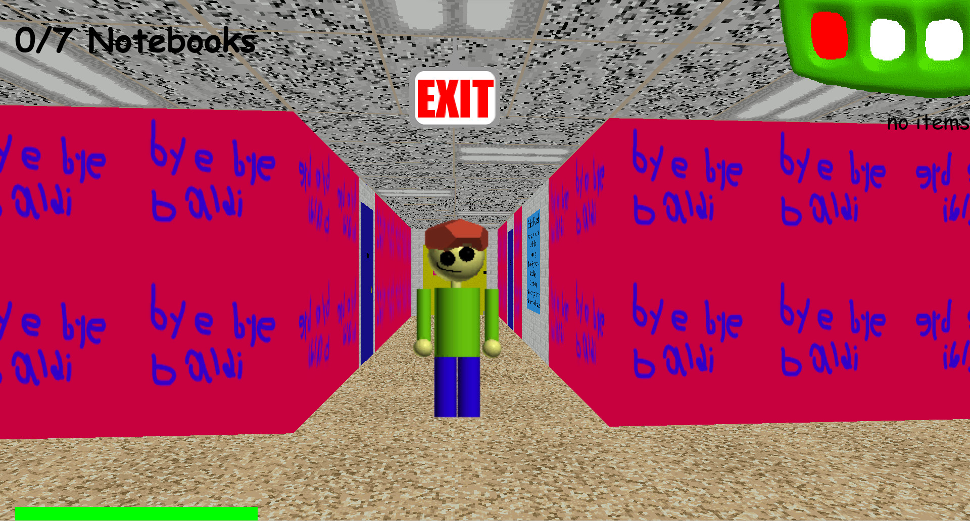 The student owns the school! Mod for Baldi's Basics | Baldi Mods