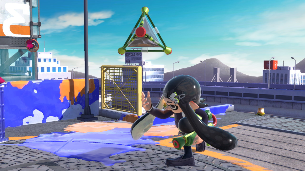 Black Schoolgirl Inkling Mod for Super Smash Bros. Ultimate | SSBU Mods