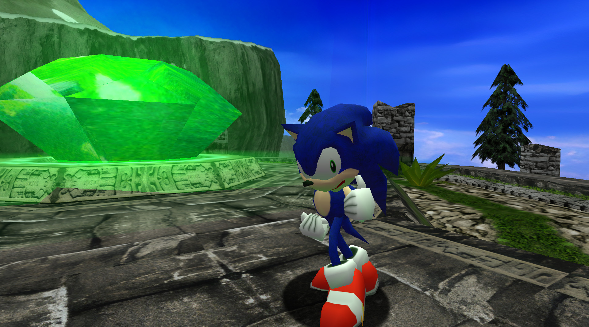 Re-Upscaled ESRGAN textures [Sonic Adventure DX] [Mods]