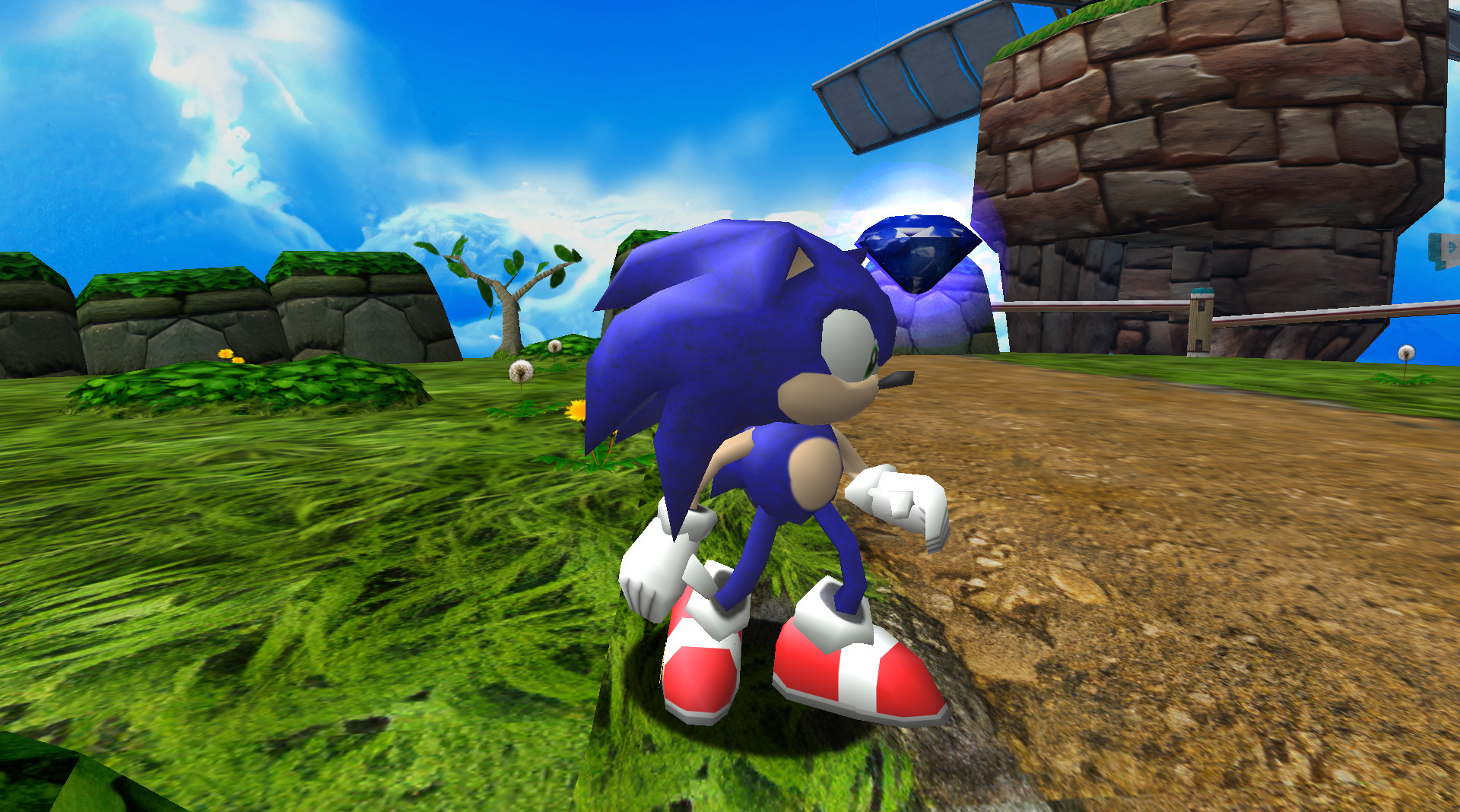 Re-Upscaled ESRGAN textures [Sonic Adventure DX] [Mods]