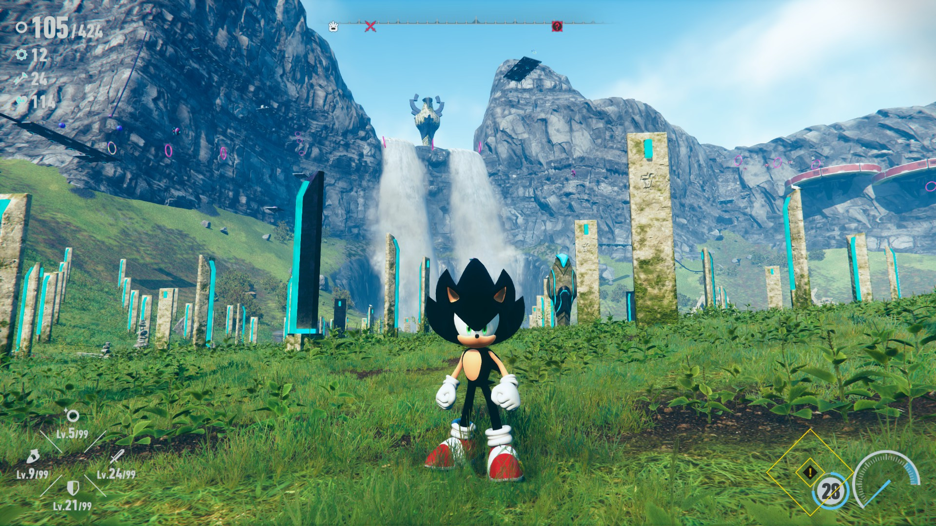 Semi Dark Sonic Mod for Sonic Frontiers | Frontiers Mods