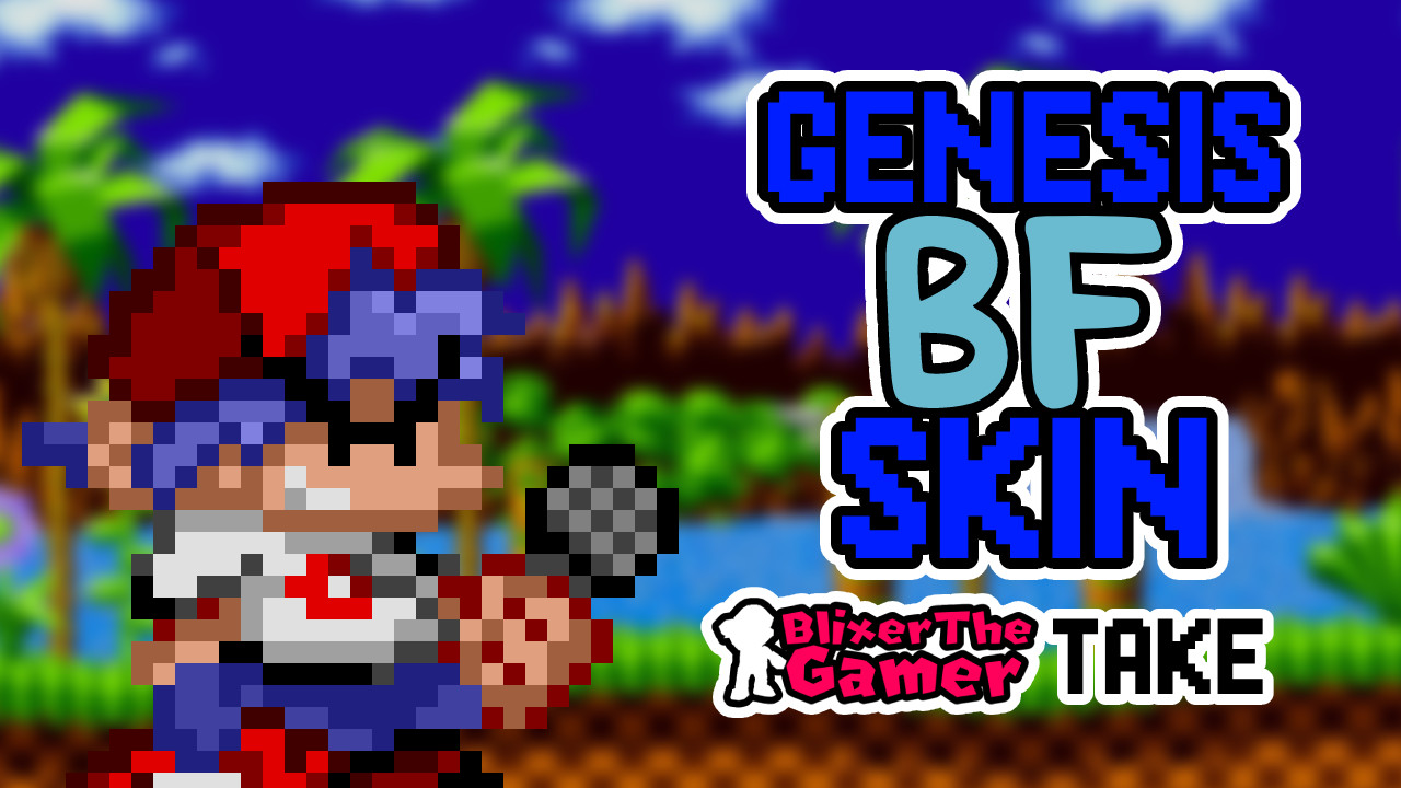 Playable Genesis Bf (BlixerTheGamer Take) Mod for Friday Night Funkin ...