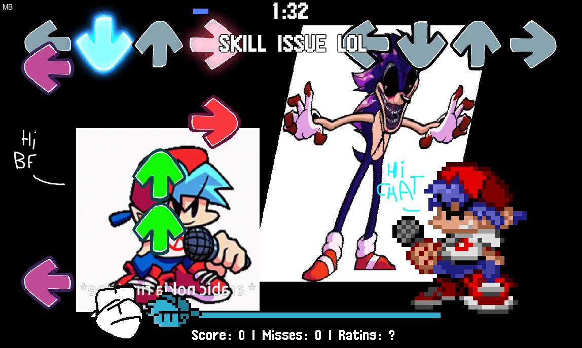 Playable Genesis Bf (BlixerTheGamer Take) Mod for Friday Night Funkin ...