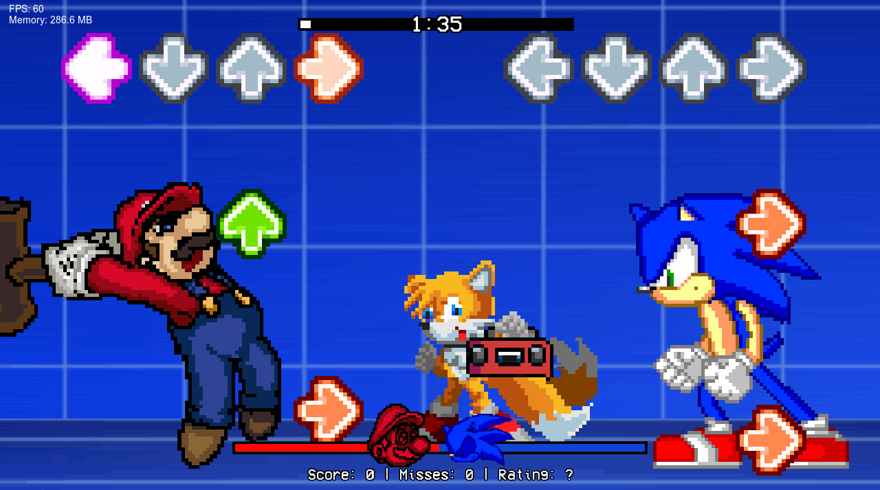 Occasional rivalry: MUGEN Edition Mod for Friday Night Funkin' | FNF Mods