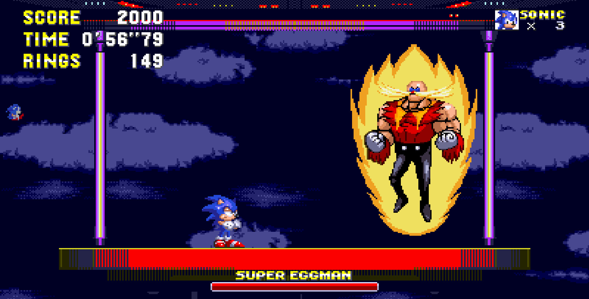 Super Eggman over big arms Mod for Sonic 3 A.I.R. | S3AIR Mods