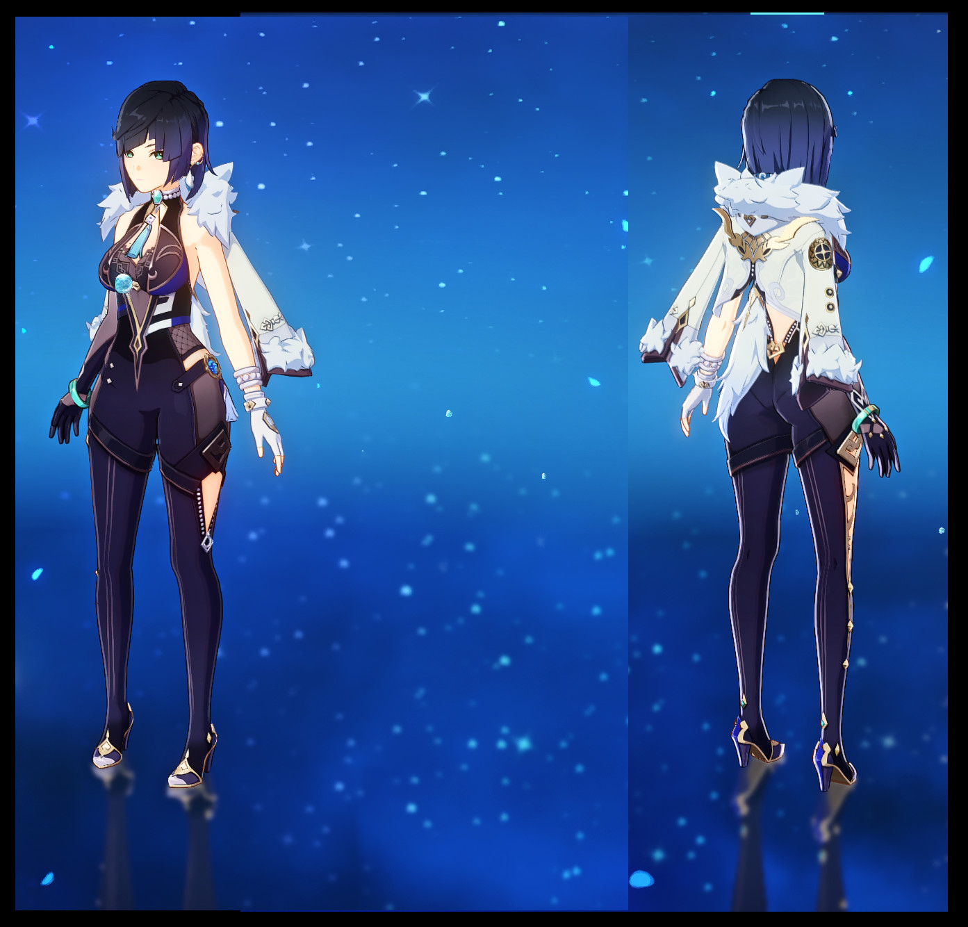 Yelan "3%" Thiccer + 4k + 16 Variants + ThighHighs Mod for Genshin ...