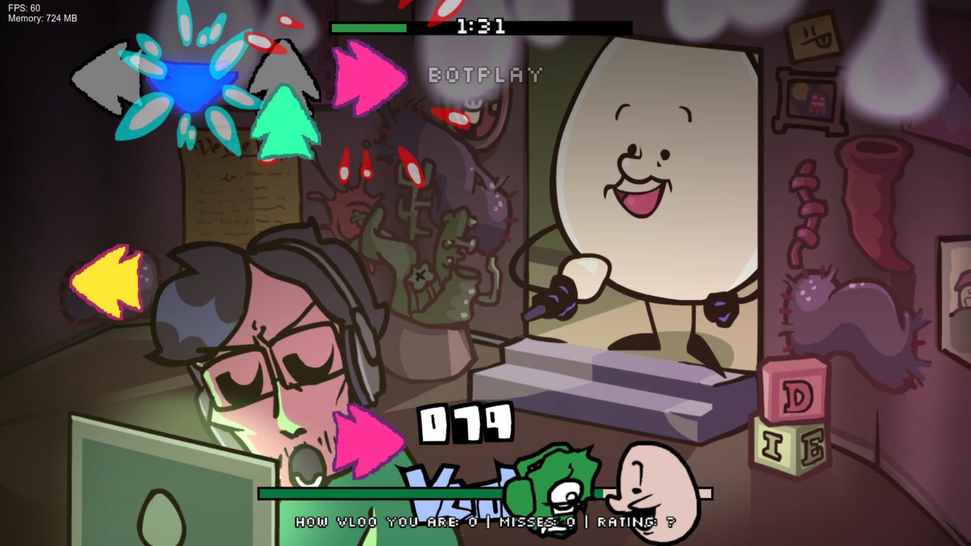 Bite D-sides (re-charted) Mod for Friday Night Funkin' | FNF Mods