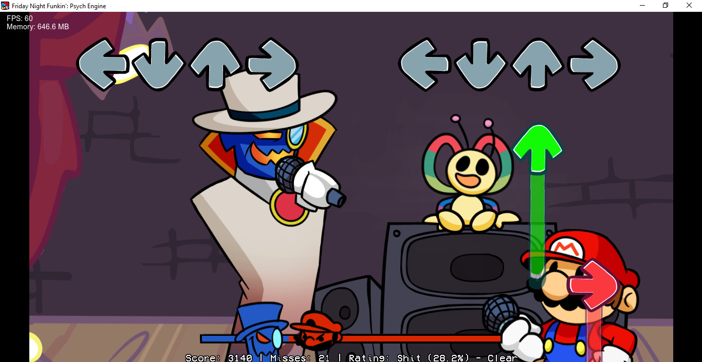 Super Paper Mario Mod Pack for Psych Engine Mod for Friday Night Funkin ...