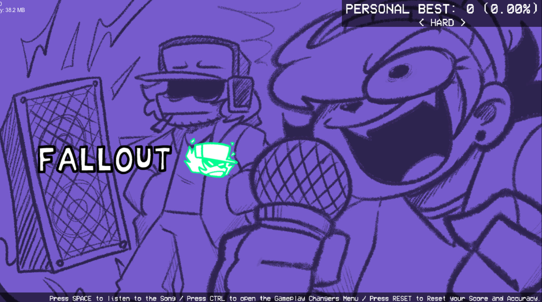 Fallout But Garcello Sings It Mod for Friday Night Funkin' | FNF Mods