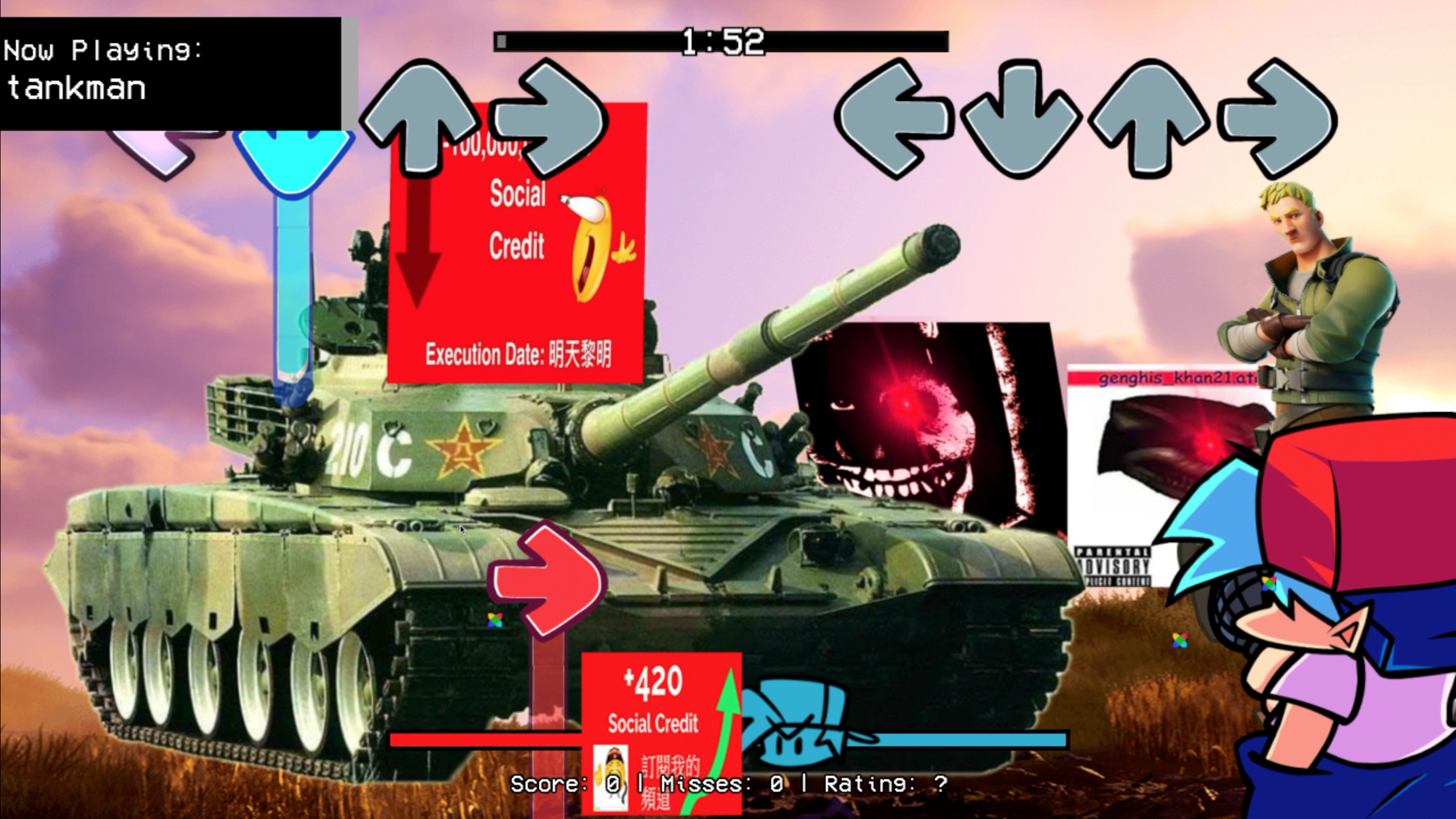 [SENSITIVE CONTENT] FNF VS THE SCARY THINGS [Friday Night Funkin'] [Mods]