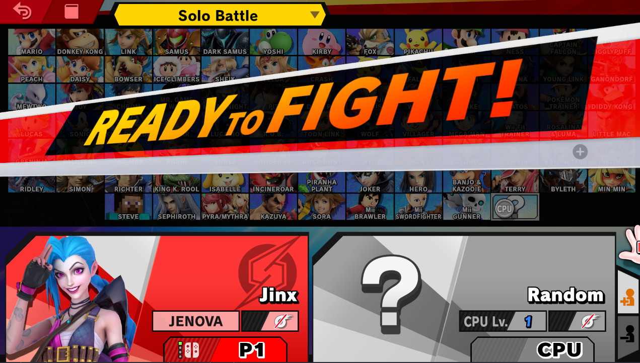 Jinx Mod for Super Smash Bros. Ultimate | SSBU Mods