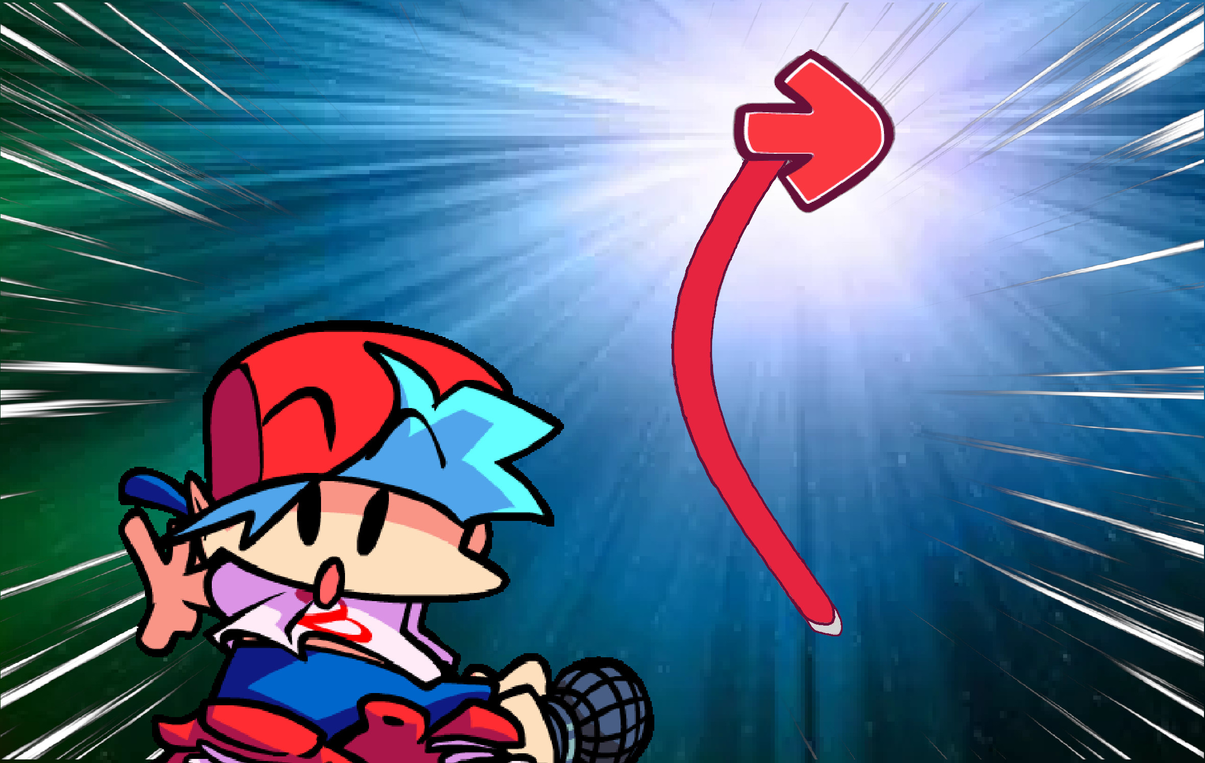 Wiggly Sustain Notes Mod for Friday Night Funkin' | FNF Mods