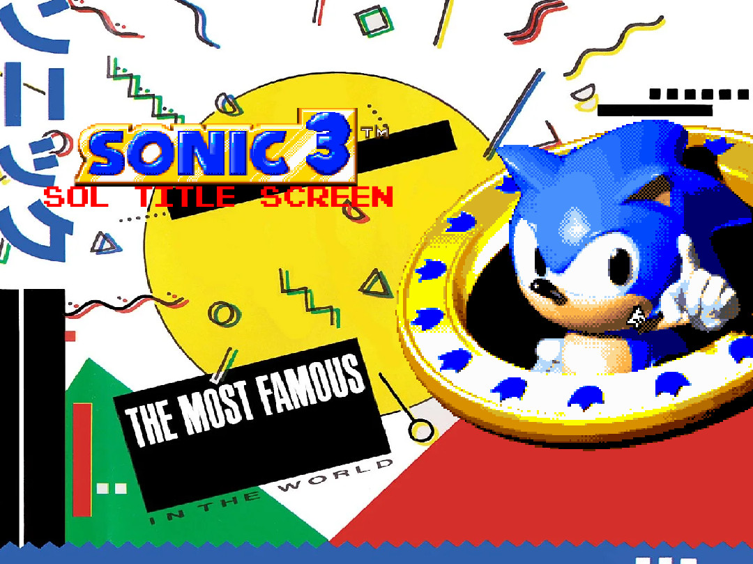 Sonic 3 Sol Title Screen Mod for Sonic 3 A.I.R. | S3AIR Mods