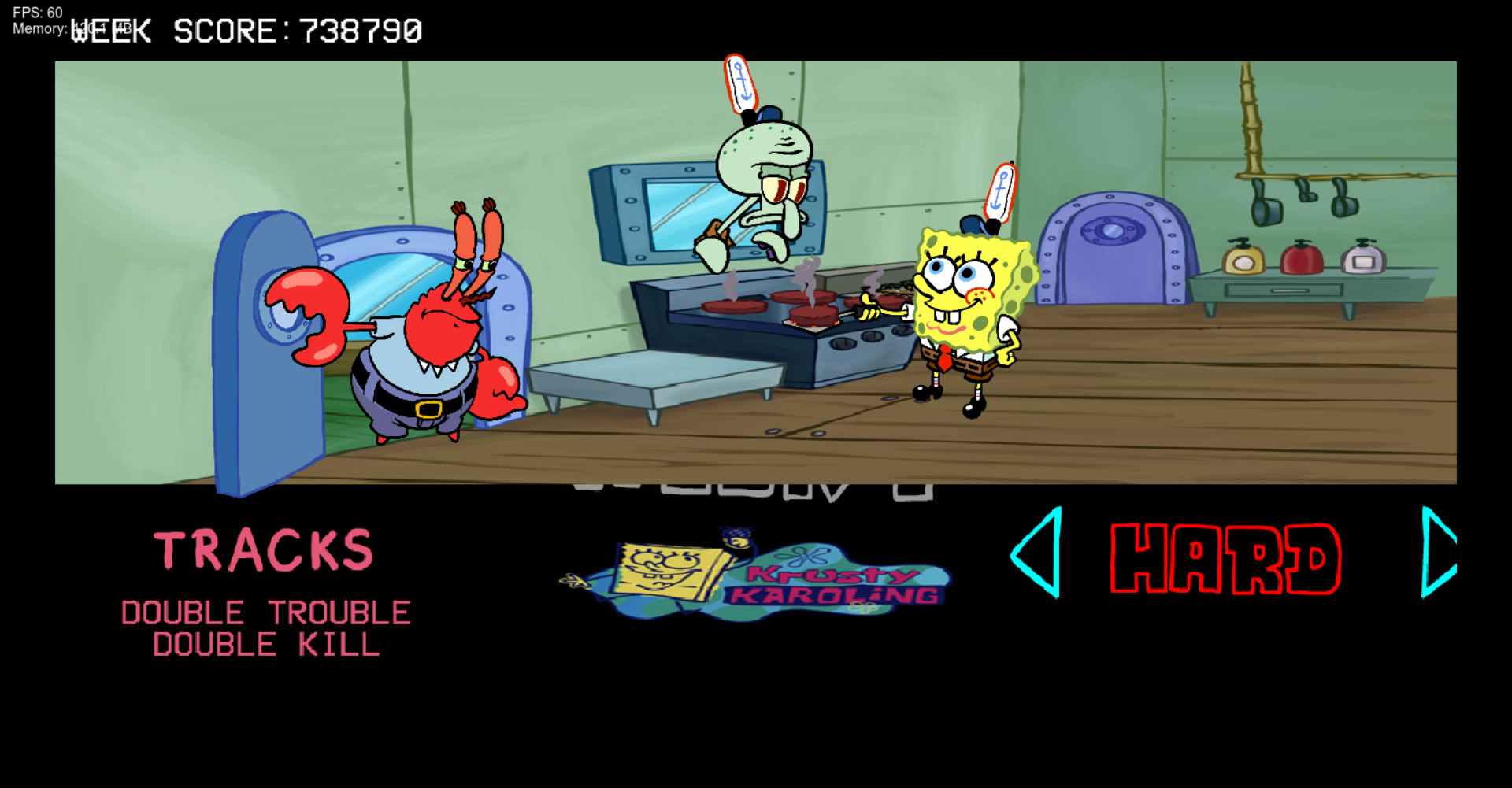 Krusty Karoling Double Trouble And Double Kill Mod for Friday Night ...