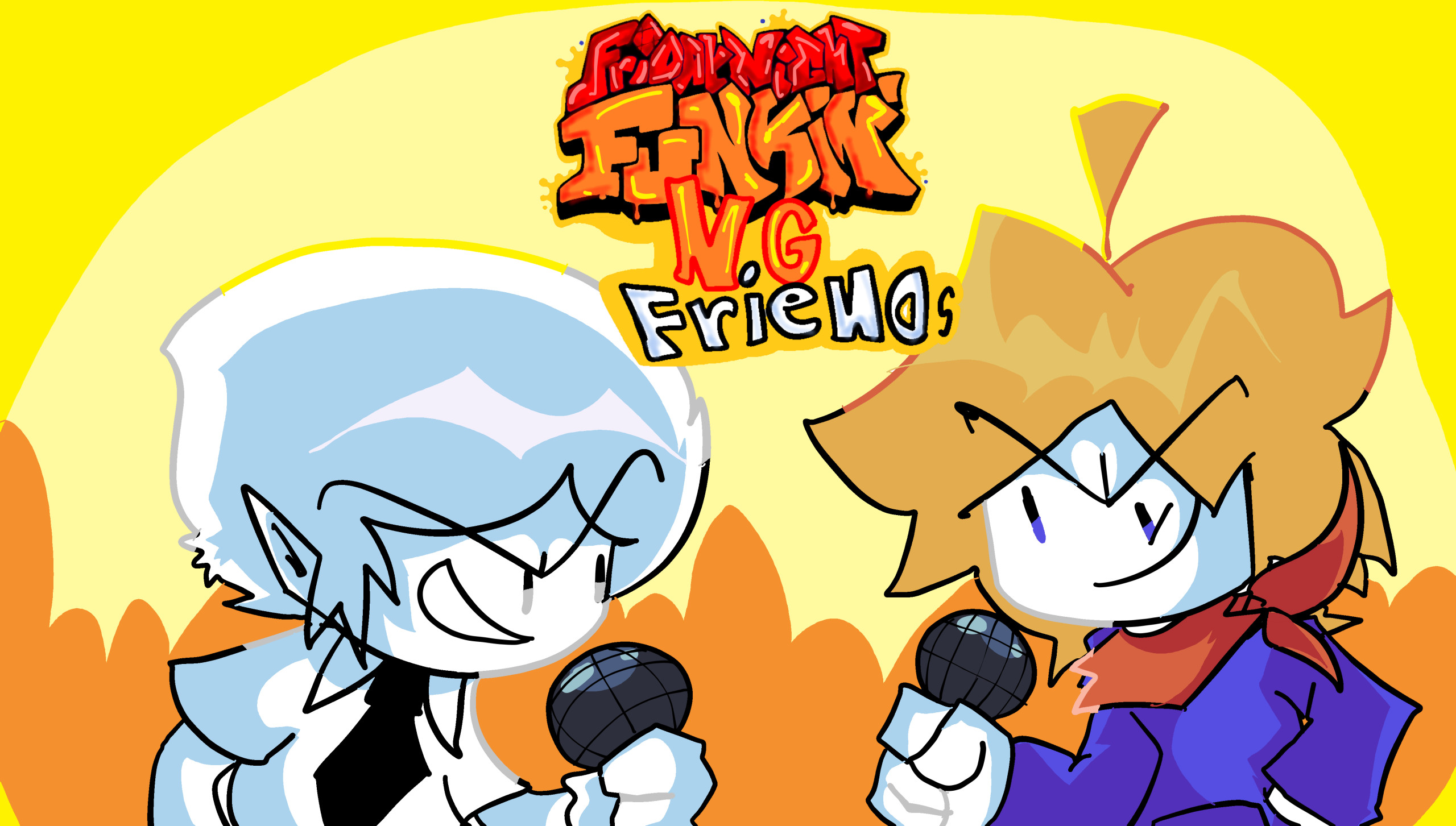 FNF: Newground Friends DEMO [Friday Night Funkin'] [Mods]